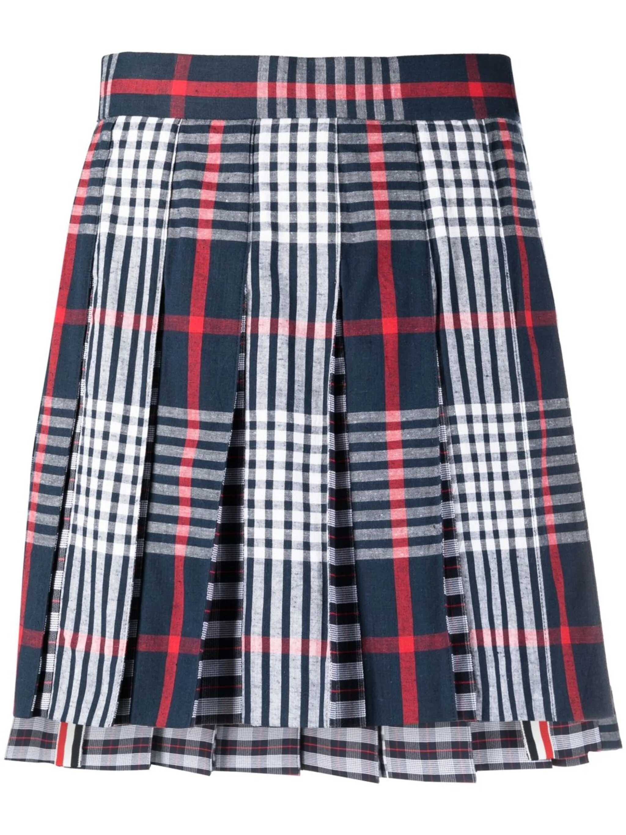 Fuste Thom Browne Thom Browne Pleated Mini Skirt MULTICOLOR Femei ...