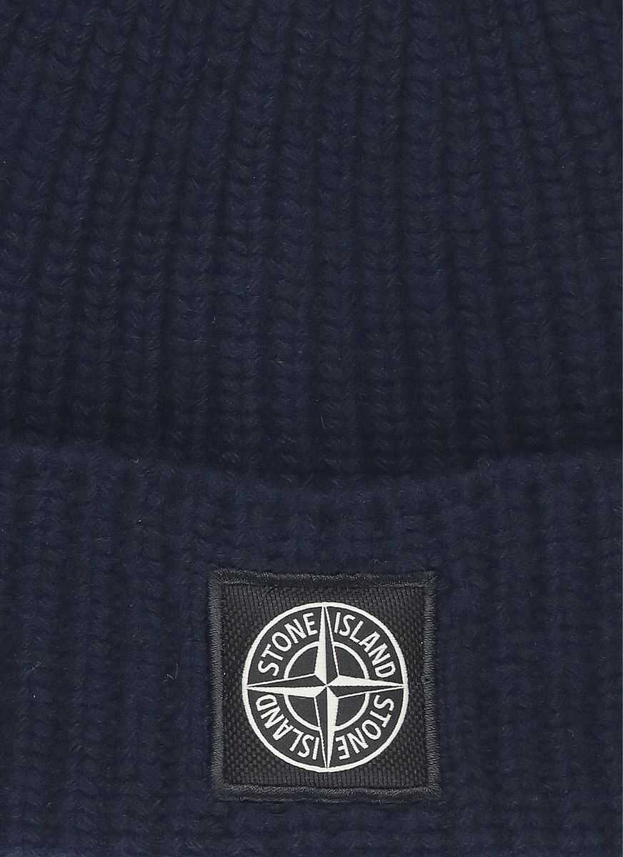 Sepci Stone Island Stone Island Hat BLUE Barbati (BM16277475 ...