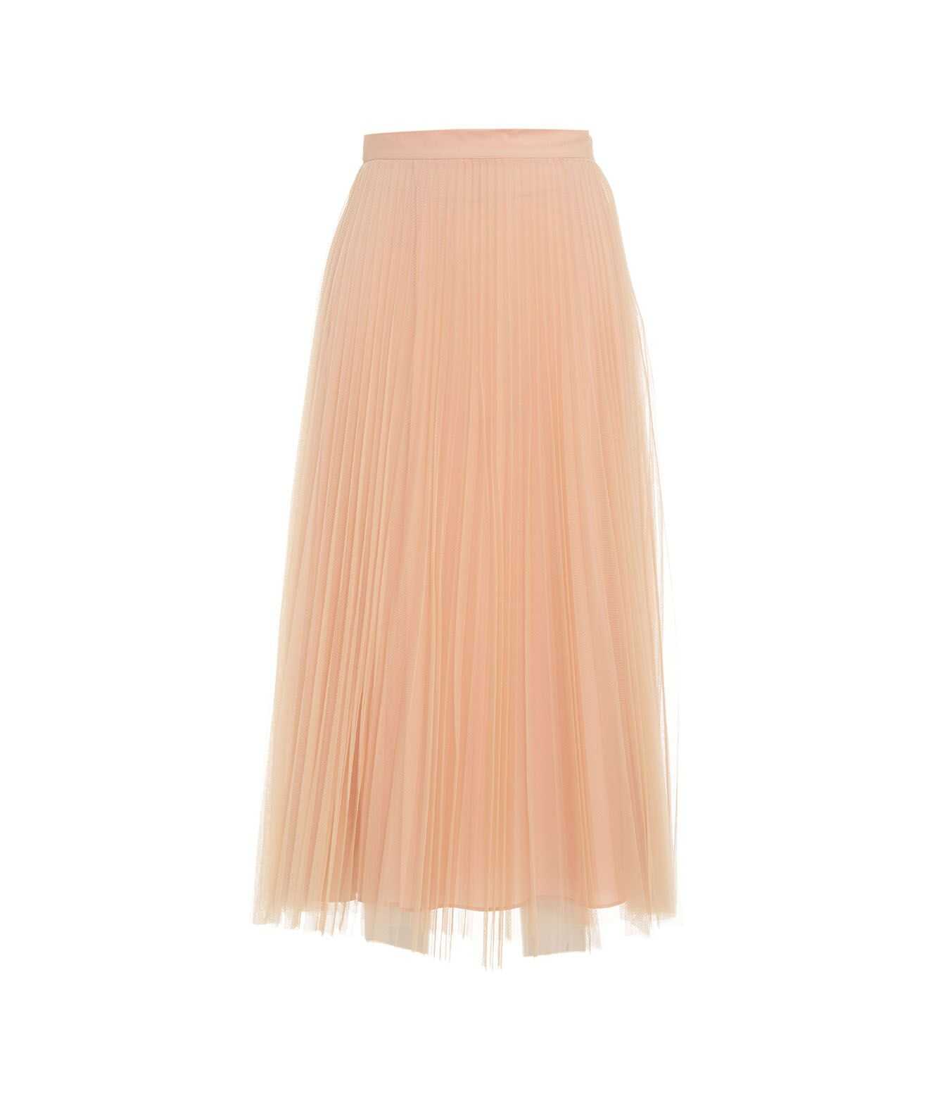 Fuste lungi TWINSET Pleated tulle skirt Pink Femei (BM16741179 ...