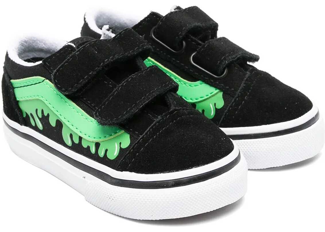 Sneakers Vans Old Skool V Glow Slime BLACK Baieti (BM16760385 ...
