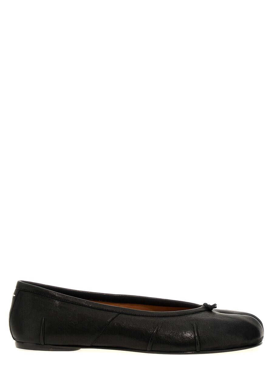 Balerini Maison Margiela New Tabi Black Ballet Flats With Pre-Shaped ...