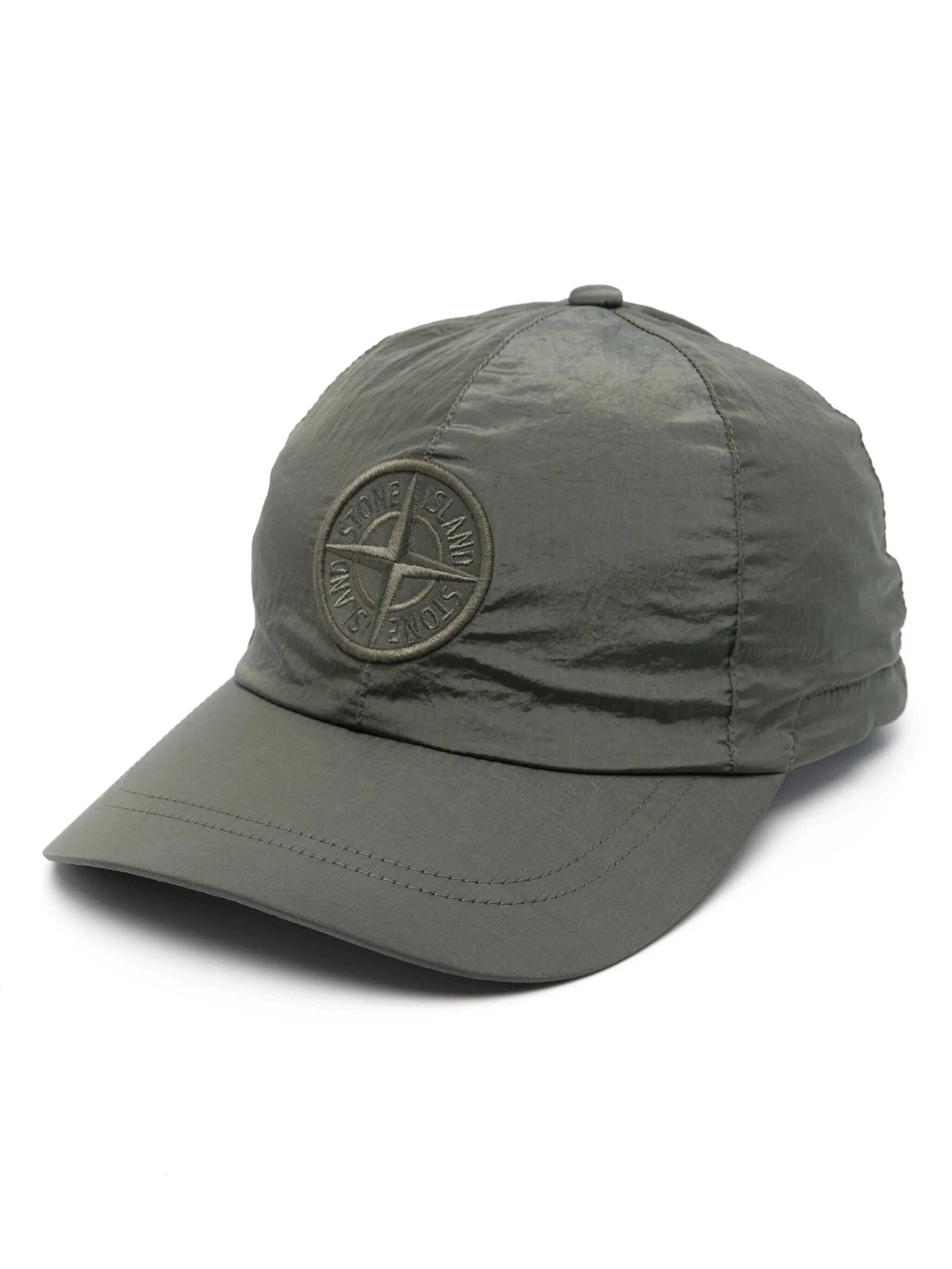 Sepci Stone Island Stone Island Logo Baseball Cap GREEN Barbati ...