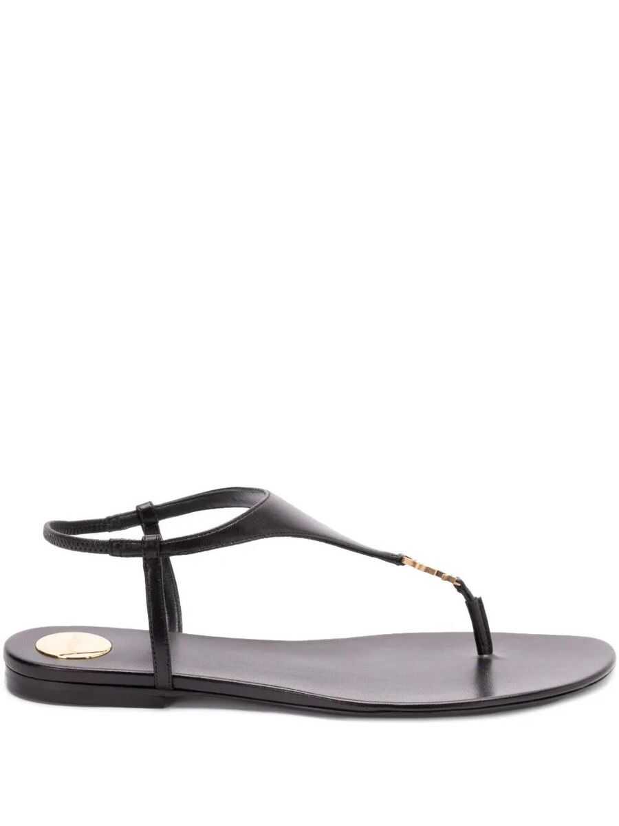 Sandale Saint Laurent Saint Laurent Sandals Black Femei (BM17931999 ...