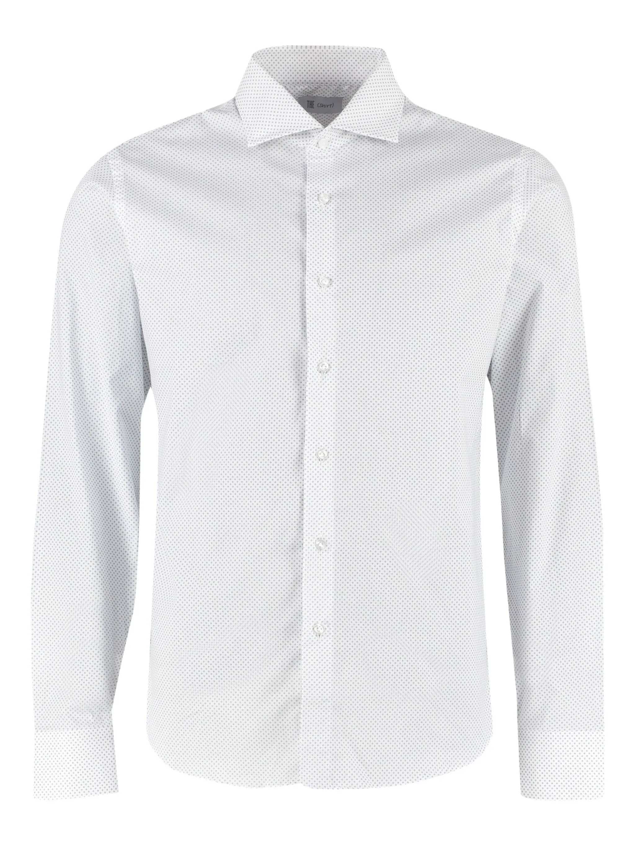 Camasi THE ALPHABET The Alphabet The Shirt - Printed Cotton Shirt WHITE ...