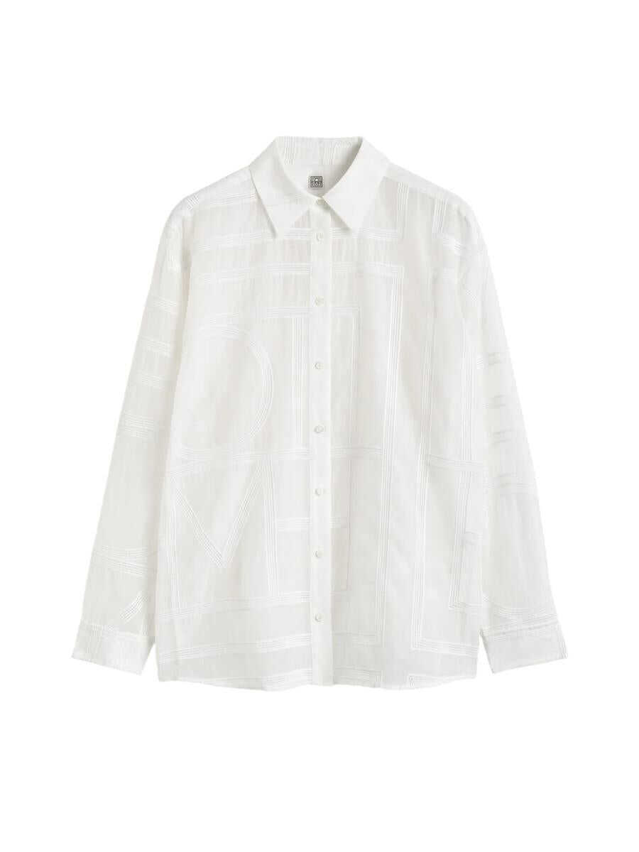 Camasi TOTME TOTEME Classic Crochet White WHITE Femei (BM18293406 ...
