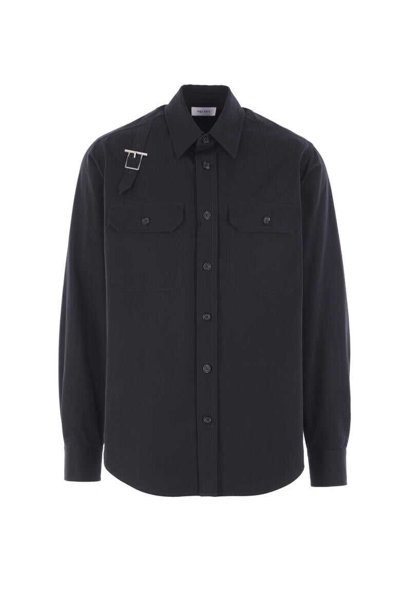 Camasi Alexander McQueen Alexander McQueen Shirts Black Barbati ...