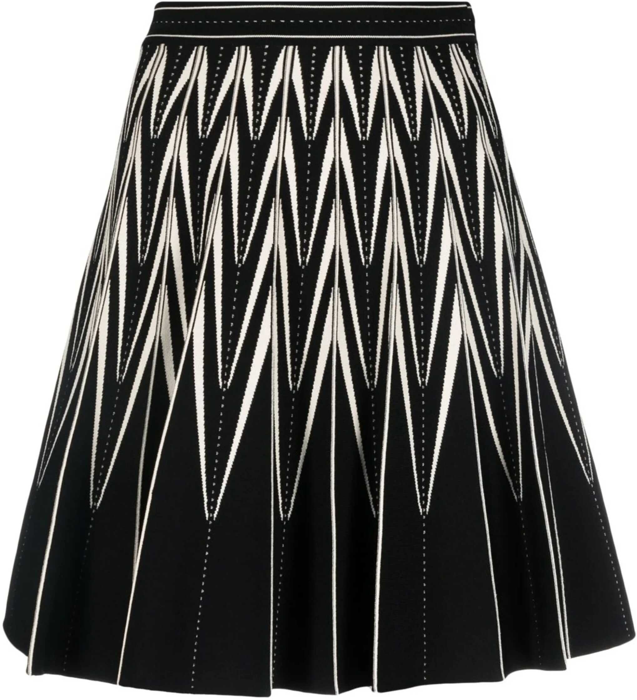 Fuste casual Alexander McQueen Pleated Skirt BLACK Femei (BM9421076 ...